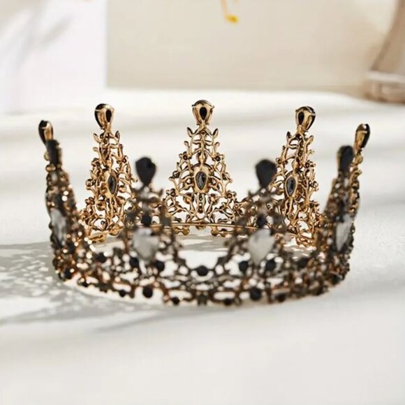 Boutique | Jewelry | New Black And Gray Gothic Crystal Rhinestone ...